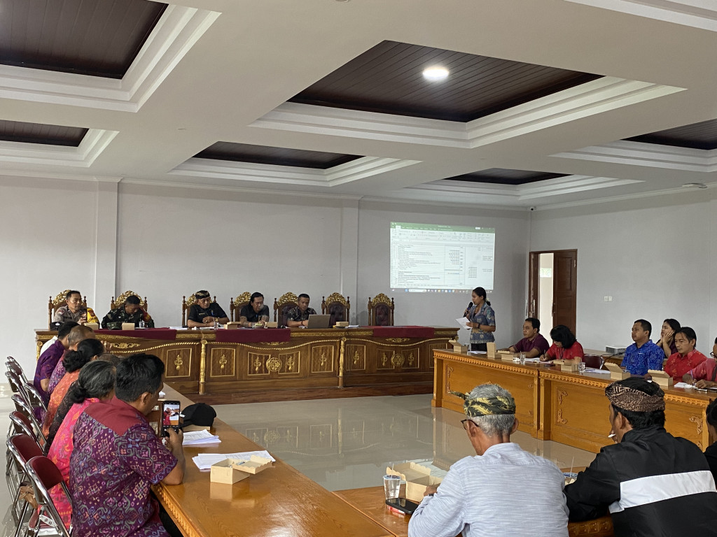 MUSDES Penetapan dan Pembahasan APBDes Tahun 2025 | Desapetang Badung